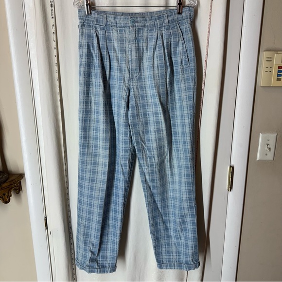 Old Chap | Pants | Vintage Mens Old Chap Blue Plaid Pants | Poshmark